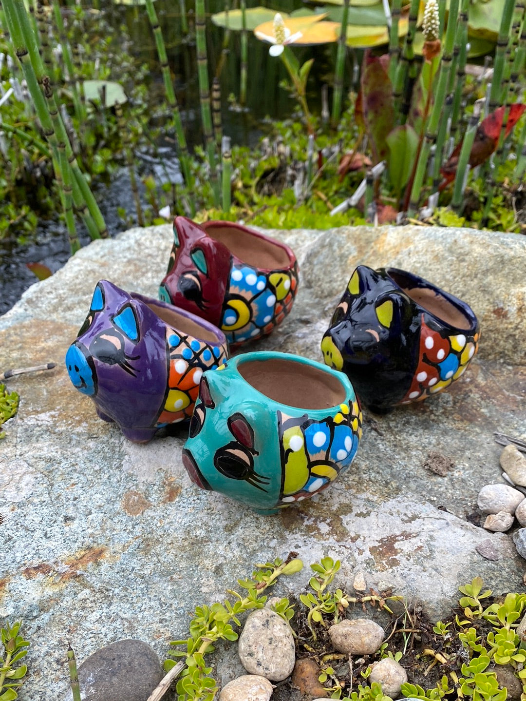 Felipe’s Talavera Pig Pot – The Madd Potter