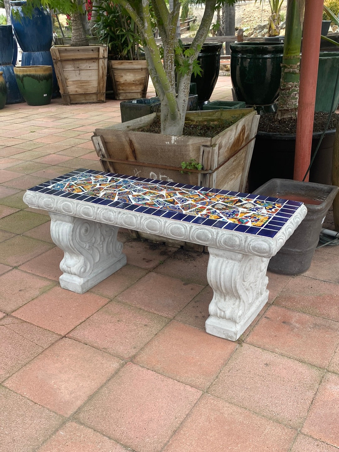 Talavera Bench – The Madd Potter