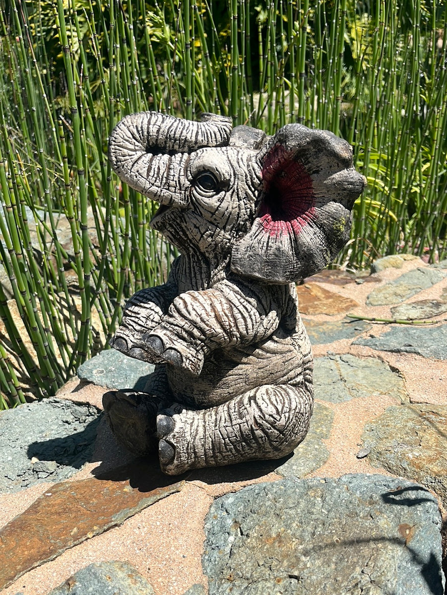 Small Elephant Statue – The Madd Potter