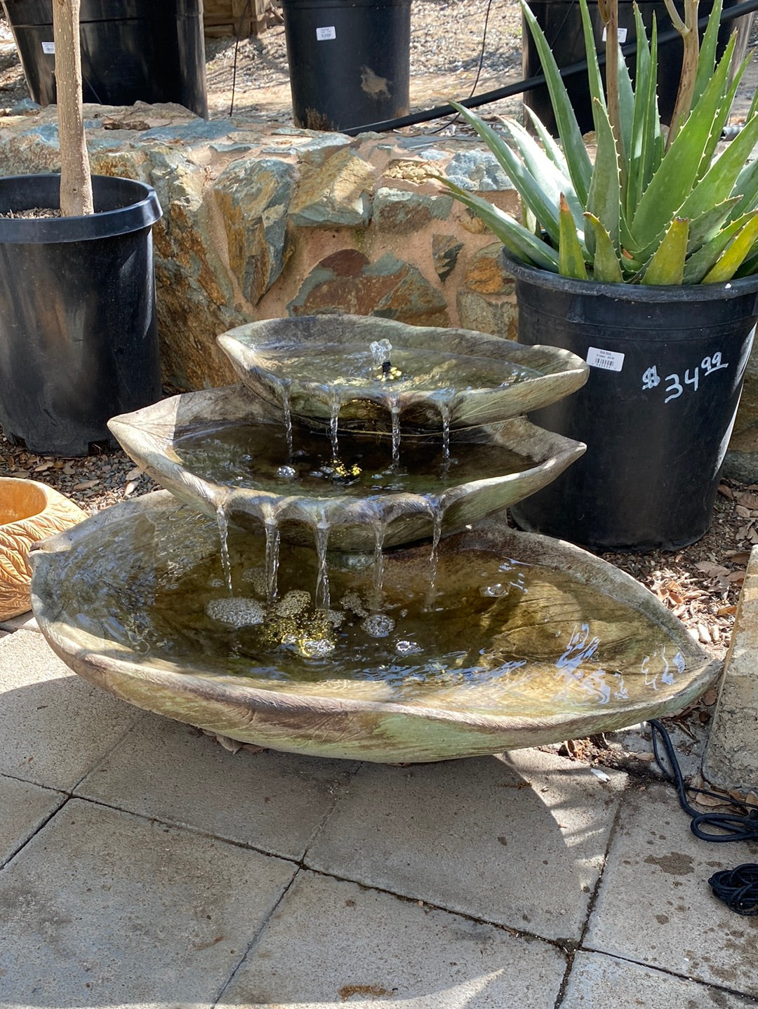 Cascading Leaf Fountain – The Madd Potter
