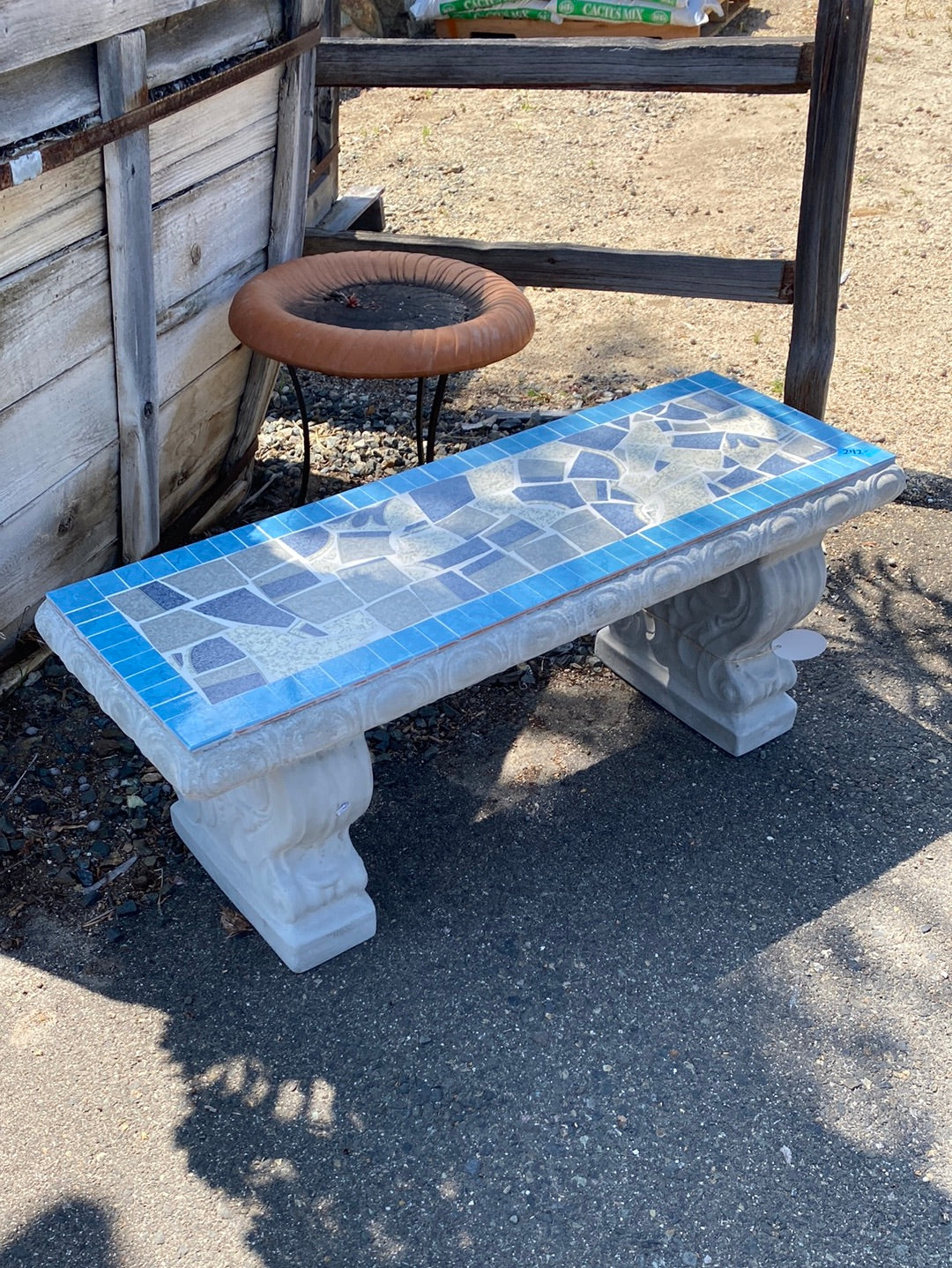 Tile Bench – The Madd Potter