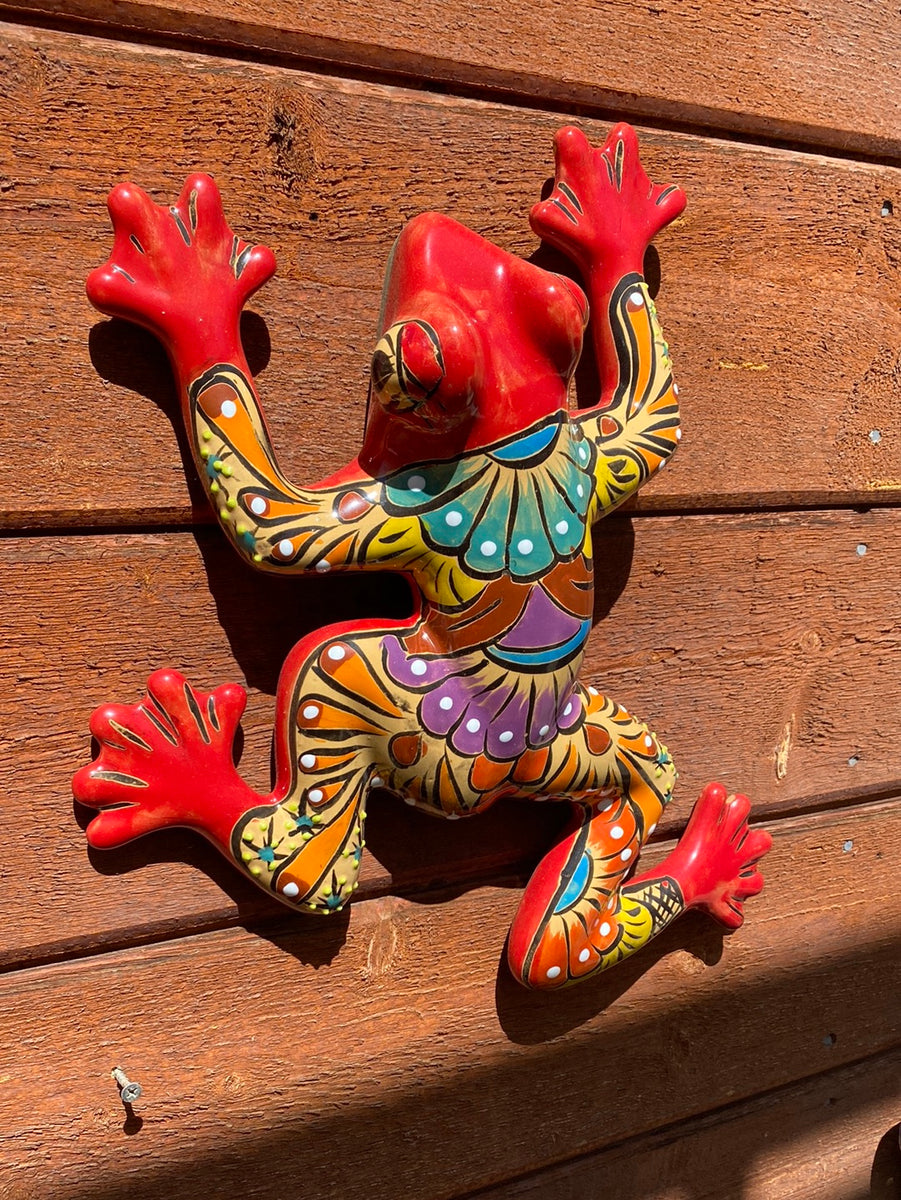 Felipe’s Talavera Frog – The Madd Potter
