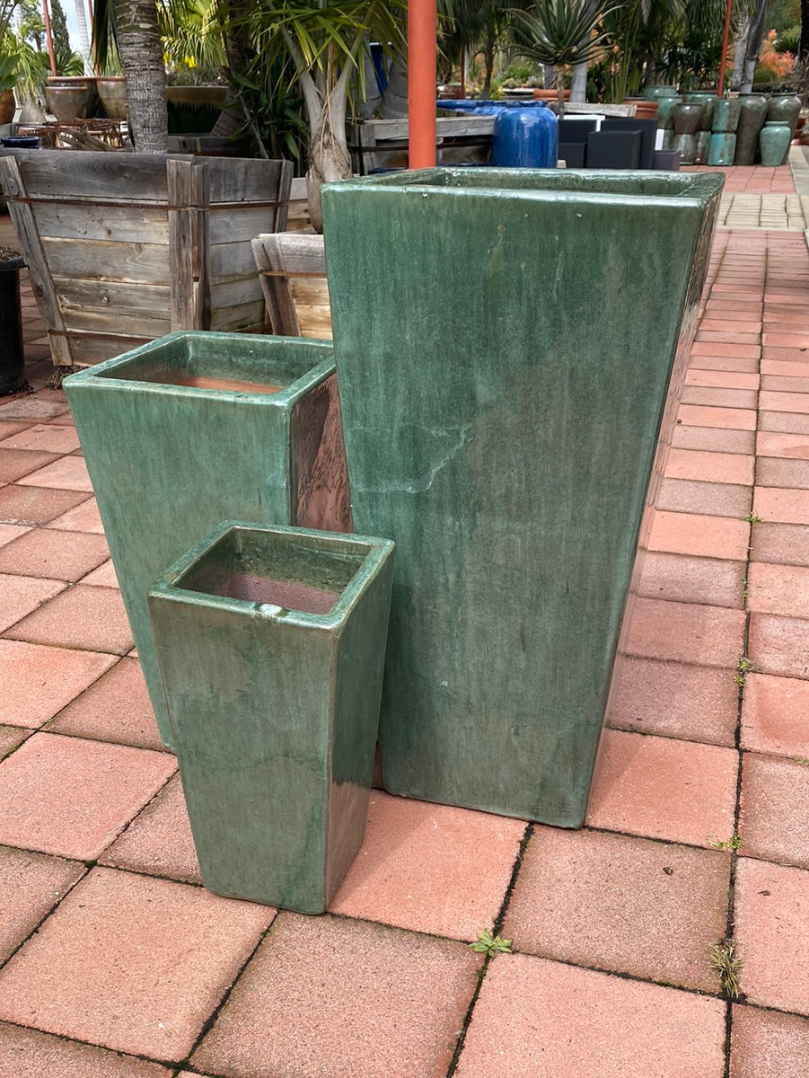 Mendocino Wythfield Square Planter Pot – The Madd Potter